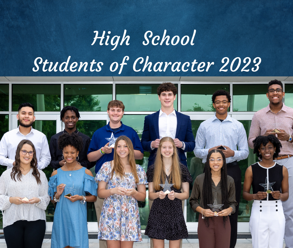 2023 High School Students of Character | Guy M. Sconzo Early College ...